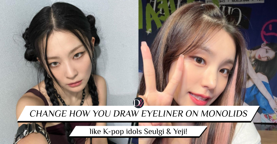 3 ways to draw eyeliner on monolids, including the Korean puppy style ...