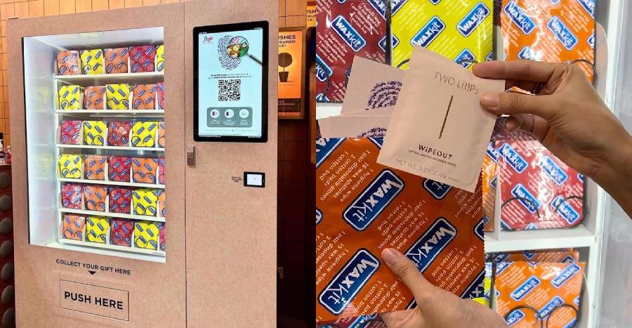 Care for your feminine parts by… visiting a vending machine? Yes, this ...