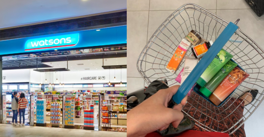 This is why you’re offered a basket every time you enter Watsons ...